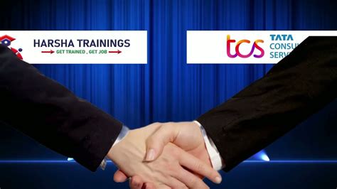 Announcement Harsha Trainings Collaboration With Tcs As A Skill