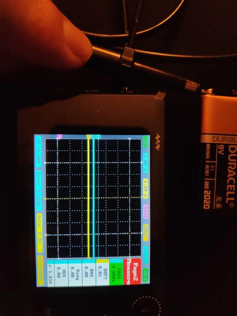 Basic Help Measuring DC Voltage R Oscilloscope