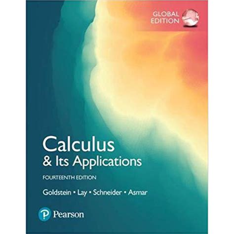 Calculus And Its Applications 14th Edition David Schneider David Lay Nakhle Asmar Larry