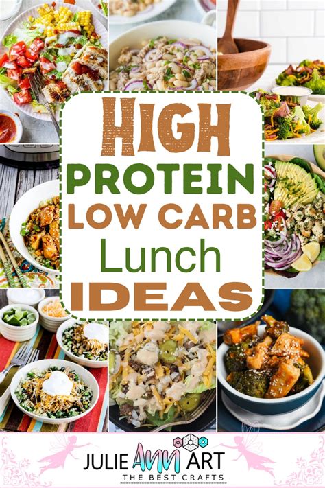 10 High Protein Low Carb Lunch Ideas Julie Ann Art