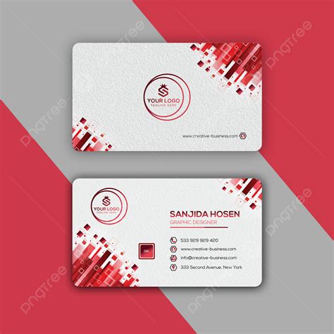 Simple Modern Business Card Template Download On Pngtree