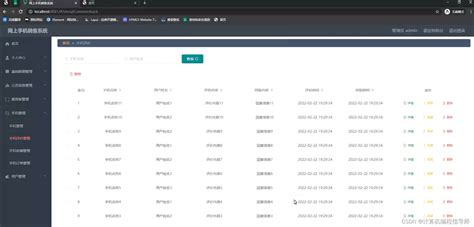 计算机毕业设计选题推荐 Springboot 网上手机销售系统