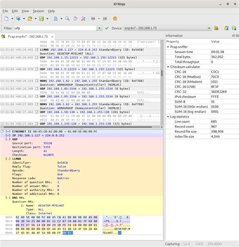 Pcap Sniffer Ip Sniffer Io Ninja