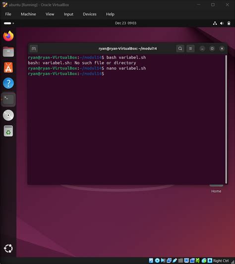 Modul 14 Praktikum Bash Scripting Pada Oracle Virtualbox