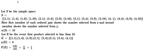 a number x is selected at random from the numbers 1 2 3and 4 another