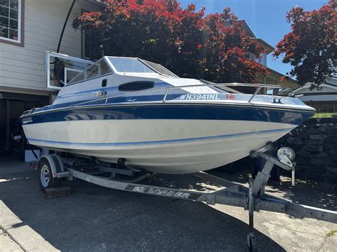 1991 Blue Water Executive Cuddy 18 Foot Boat For Sale In Puyallup Wa