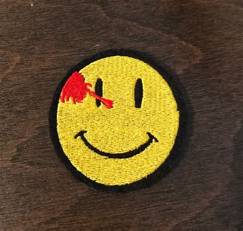 Watchmen Smiley Face Pin