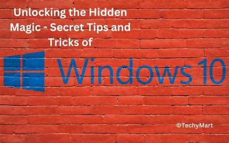 Unlocking Taskbar And Start Menu Secrets In Windows 10
