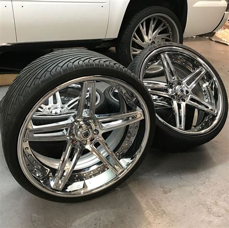 22” Asanti Concave Wheels Staggered 22x9 And 22x10 Bolt Pattern 5x4 75