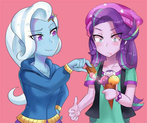 Trixie And Starlight By Iojknmiojknm On Deviantart
