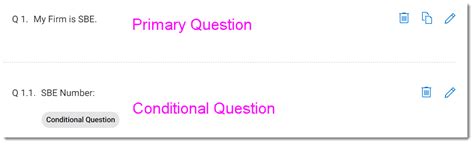 Creating Conditional Questionnaire Questions Supply Chain Knowledge Base