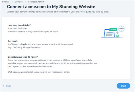 Connecting A Domain To The Wix Name Servers Help Center Wix