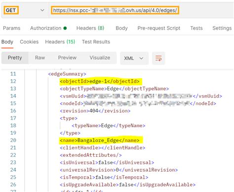 How To Extract Edge Details Via Postman Api Support Guides