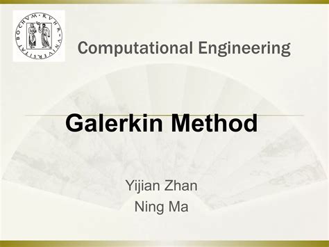 Galerkin Method Pdf