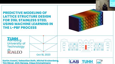 Underline Predictive Modeling Of Lattice Structure Design For 316l