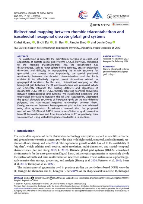 Pdf Bidirectional Mapping Between Rhombic Triacontahedron And