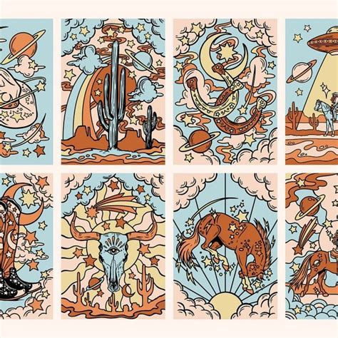 Cosmic Cowgirl â€illustrations Cowgirl Tattoos Space Cowboys Tattoos