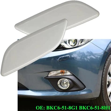 헤드라이트 와셔 노즐 커버 앞 범퍼 헤드램프 스프레이 제트 캡 마쓰다 3 액셀라 Bn Bm 2014 2016 2015 2x 프라이밍 커버 Aliexpress