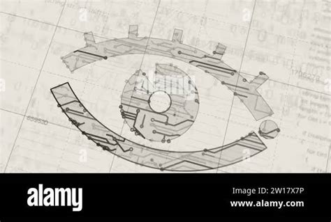 Cyber Security Key Icon Project Creating Abstract Concept Of Surveillance Cyber Spying