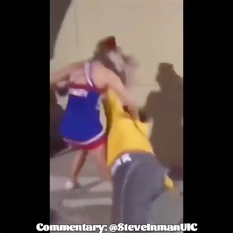 Cheerleader Vs Big Bully