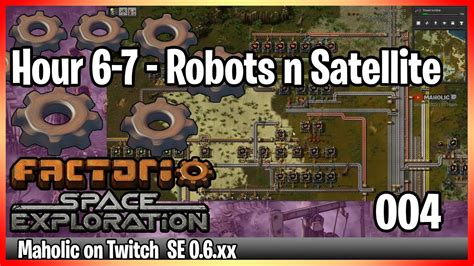 ⚙️factorio Space Exploration 0 6 Mod 🏭 ️robot Expansion X004 Youtube