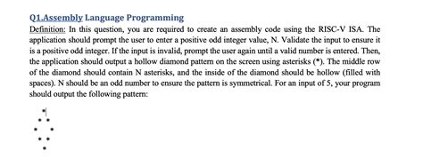 Solved Q1assembly Language Programmingdefinition In This