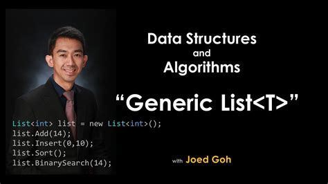 14 Generic List Vs Array List Data Structures And Algorithms Youtube