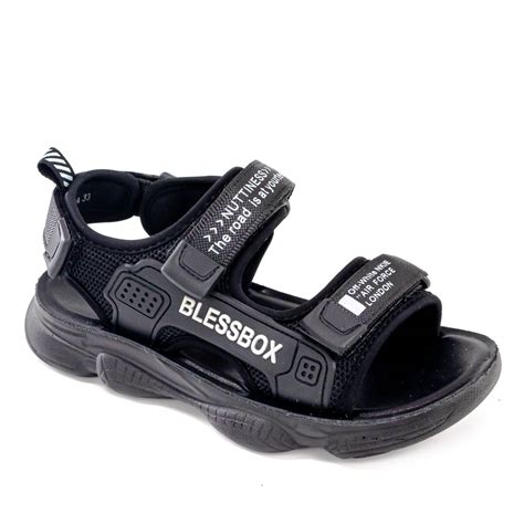 Сандали BLESSBOX цвет черный BX51775A купить по цене 878 ₽ в интернет ...