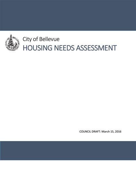 Draft Housing Needs Assessment Documentcloud