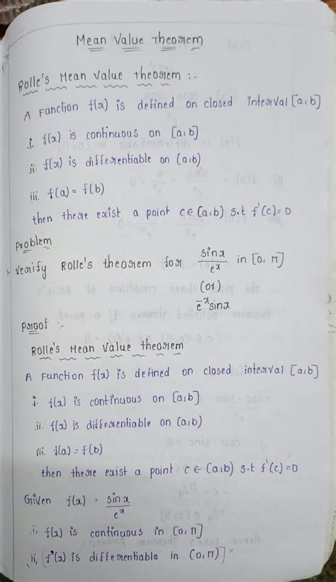 SOLUTION How To Use Mean Value Theorem Studypool