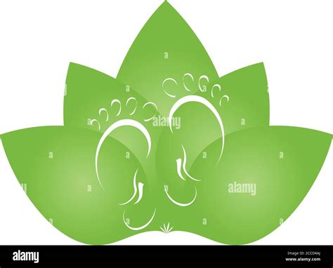 Feet Foot Care Massage Wellness Logo Stock Vector Image And Art Alamy