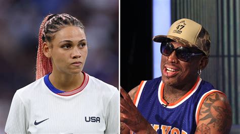 Inside Dennis Rodmans Complicated Relationship With Olympic Athlete