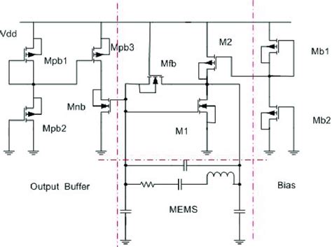 6 Pierce Oscillator With Buffer And Bias Show Also The DC Point