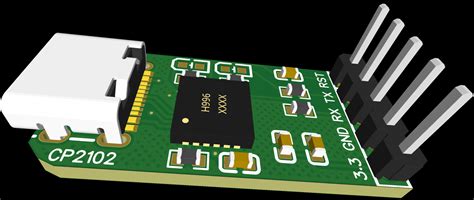 Usb To Uart Converter The Cp2102 Details
