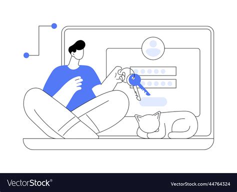 Registration Abstract Concept Royalty Free Vector Image