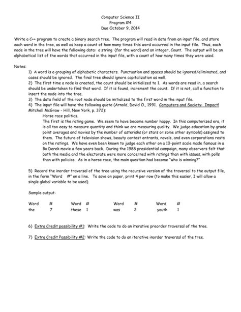 Computer Science II