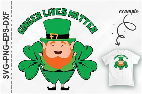 Ginger Lives Matter St Patrick S Day By Utenbaw Thehungryjpeg