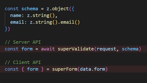 Superforms For Sveltekit