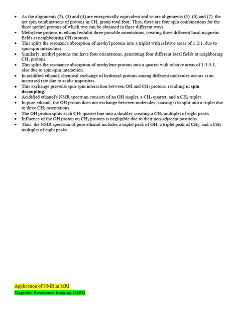 Chemical Shift Pdf Magnetic Resonance Imaging Nuclear Magnetic Resonance