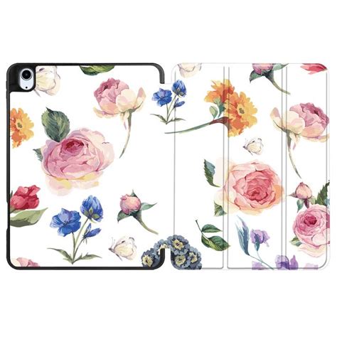 Eg H Lle F R Ipad Air Generation Rosa Blumen Interdiscount