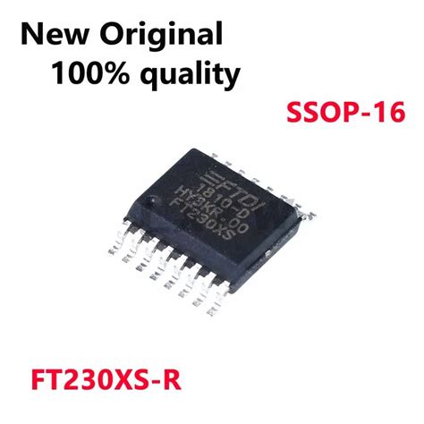 2 10pcs New Ft230xs R Ft230xs Ssop16 Usb Interface Controller Chip In