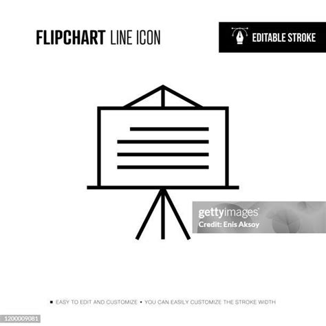 791 Flipchart Icon High Res Illustrations Getty Images