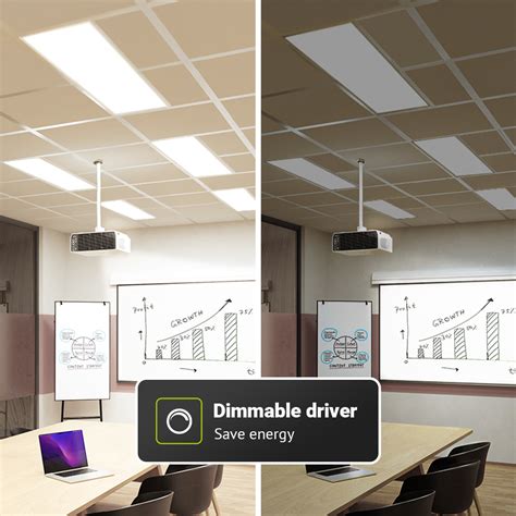 Dimmable Led Panel 30x120 Cm 36 Watt 4860lm 6500k 5 Year Warranty