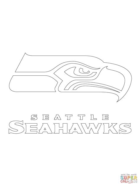Seattle Seahawks Coloring Pages To Print Free Printable Coloring Pages