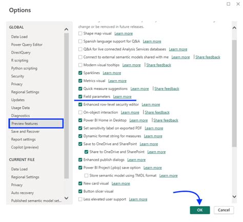 power bi field parameters what are they and how to use them