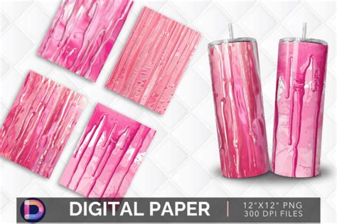 Pink Dripping Liquid Background Pink Dr Graphic By Delartcreation Creative Fabrica