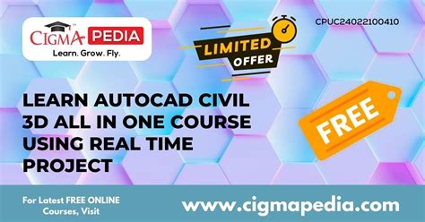 learn autocad civil 3d all in one course using real time project free