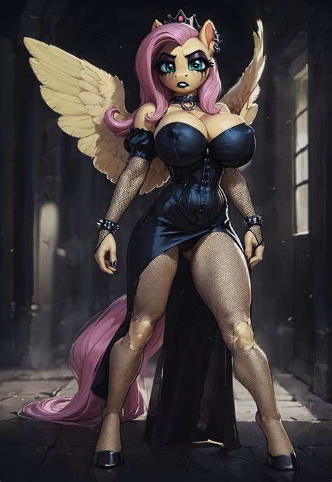Suggestive Ai Content Ai Generated Prompter Blazerhuge Fluttershy Pegasus