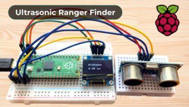 HC SR Ultrasonic Distance Sensor With Raspberry Pi Pico