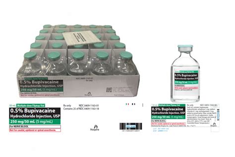 Bupivacaine Hcl 05 5 Mg Ml Injection Multiple Dose Vial 50 Ml